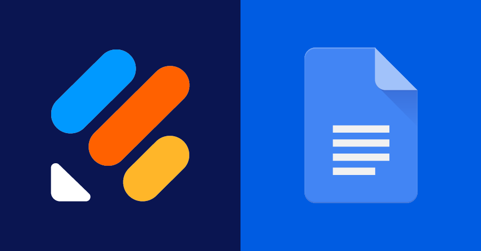 Integre Jotform + Google Docs agora! - Pluga