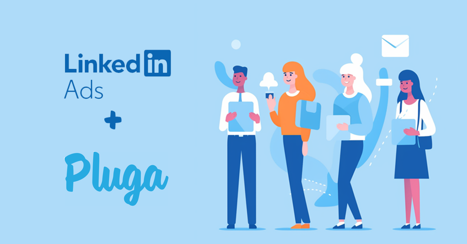 Pluga + Linkedin Lead Ads: See all automation possibilities