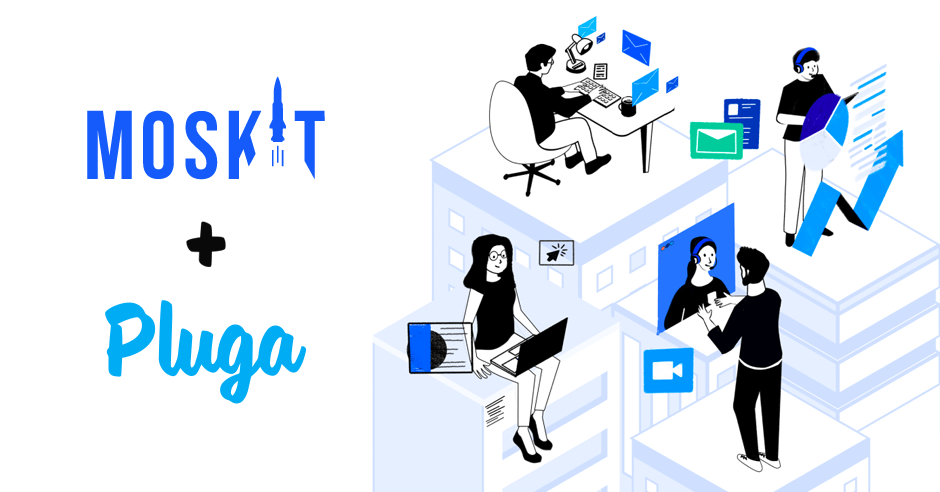 Pluga + Moskit CRM: Veja todas as integrações